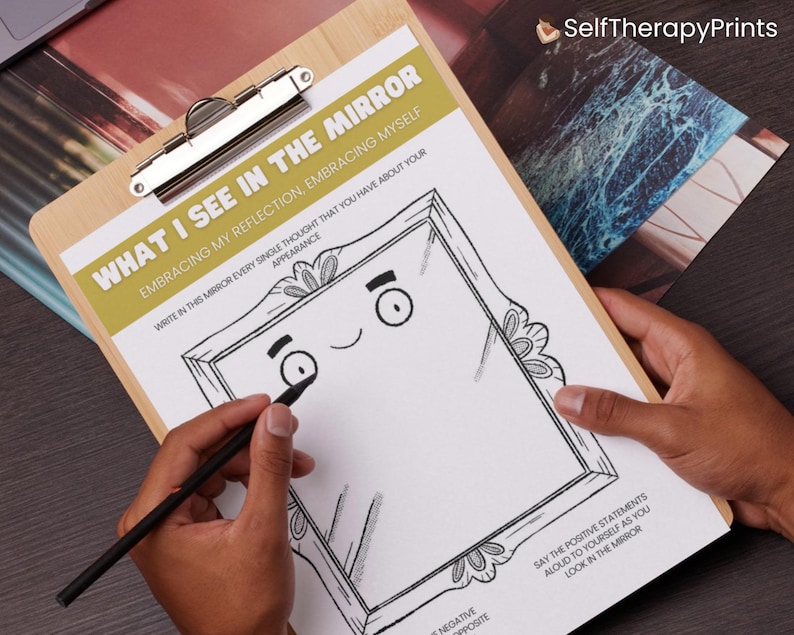 Art Therapy Worksheet for Mental Health, Art Therapy for Kids, Therapy ...