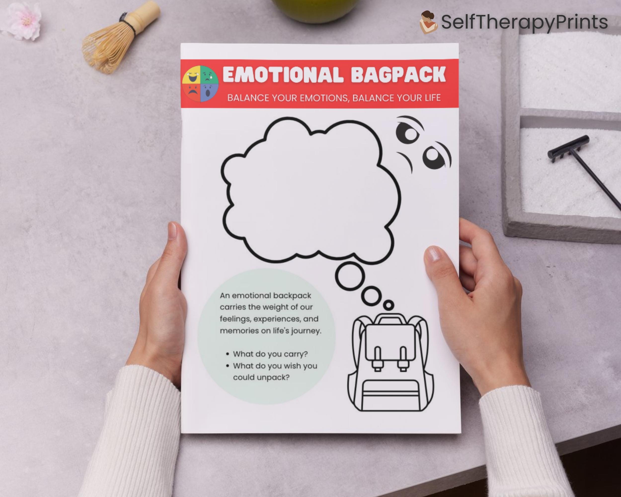 Art Therapy Worksheet for Mental Health, Art Therapy for Kids, Therapy ...