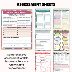 Self Esteem Worksheet for Teens | Self Esteem Workbook | Teens ...