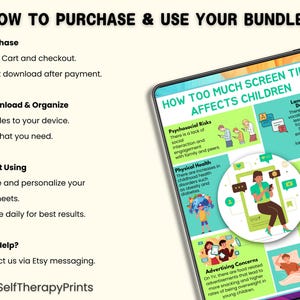 Kids Emotional & Social Skills Bundle | Therapy Worksheets Bundle ...