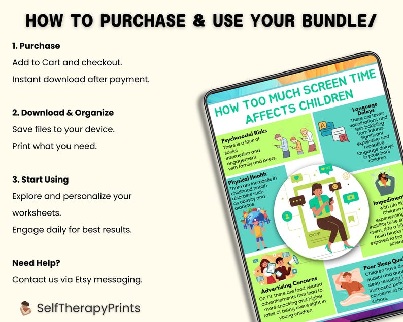 Kids Emotional & Social Skills Bundle | Therapy Worksheets Bundle ...