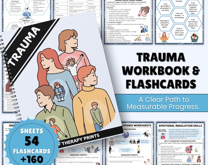 The 4F Trauma Personality Types Visual Aid, Trauma Responses Therapy ...