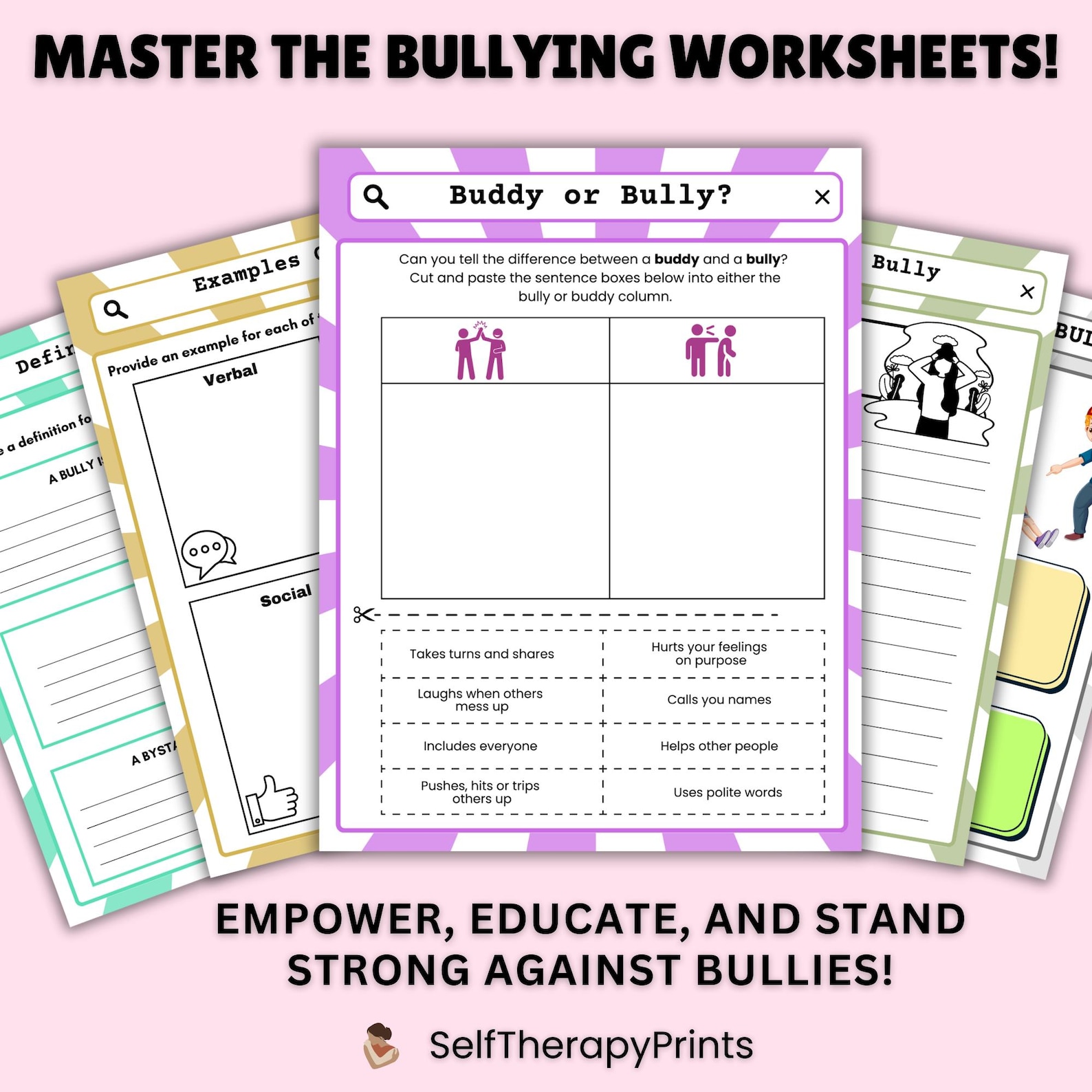 Stand up to Bullying | Stop Bullying Stand up Speak Out | Anti Bullying ...