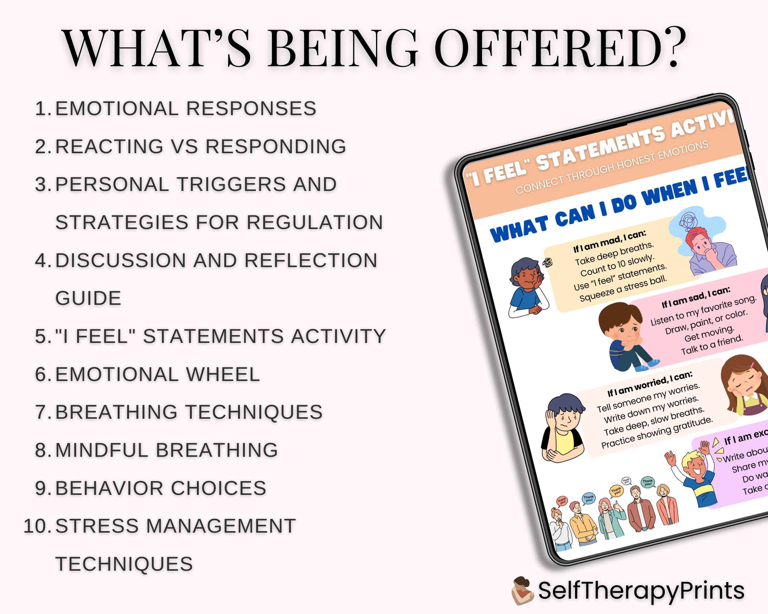 Reacting Vs Responding Worksheets | Therapy Worksheets | Conflict ...