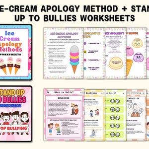 Kids Emotional & Social Skills Bundle | Therapy Worksheets Bundle ...