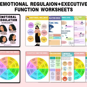 Kids ADHD Executive Function Bundle | ADHD Coping Skills | Assertive ...