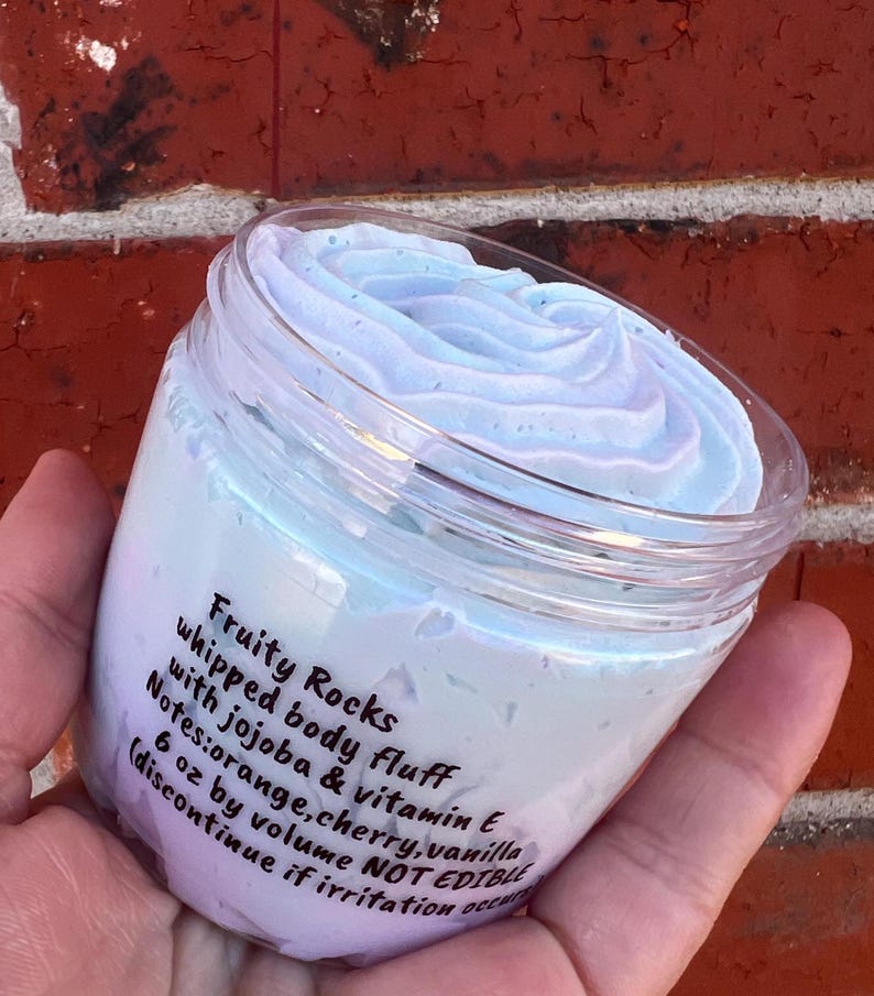Fruity Rocks Whipped Body Butter/body Butters/whipped Body Butter/body ...