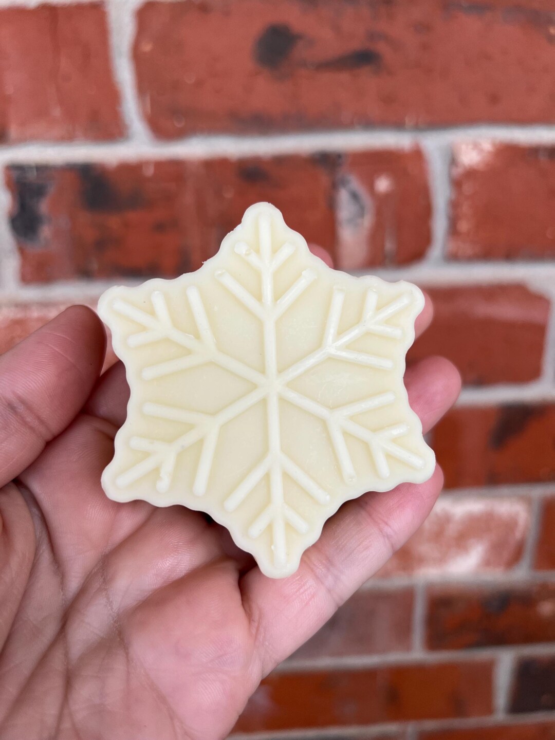 Snowflake Solid Lotion Bar: Sugar Cookie Scented, Moisturizing (2-3oz ...