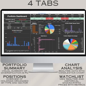 Investment Tracker & Stock Portfolio Dashboard | Analysis | Rebalance ...