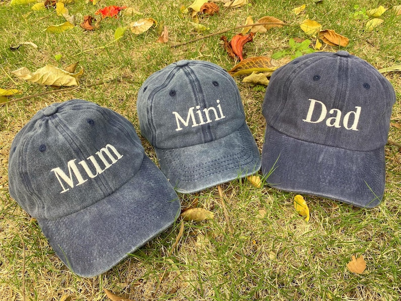 Custom Embroidered Hat, Mom and Dad Hats, Childrens Hat, Kids Hat ...