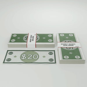 Money Reward Bucks for Kids | Printable Play Money for Kids | Pretend ...