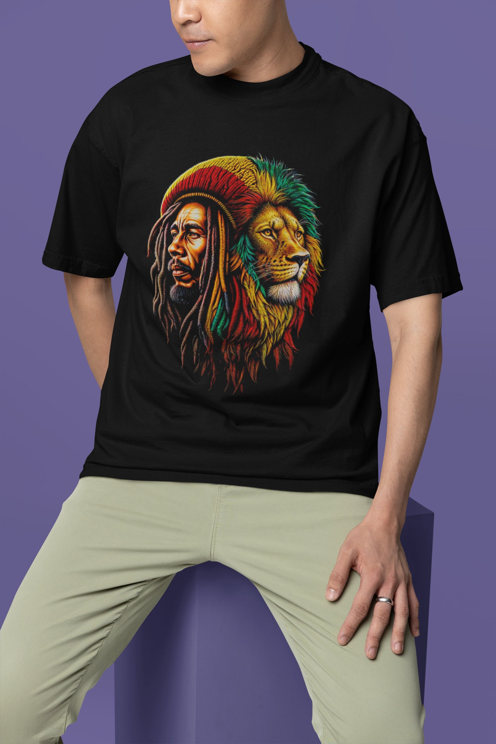 Golden Mane's Harmon, Reggae Rhythms of the Jamaican Lion, Sublimated ...