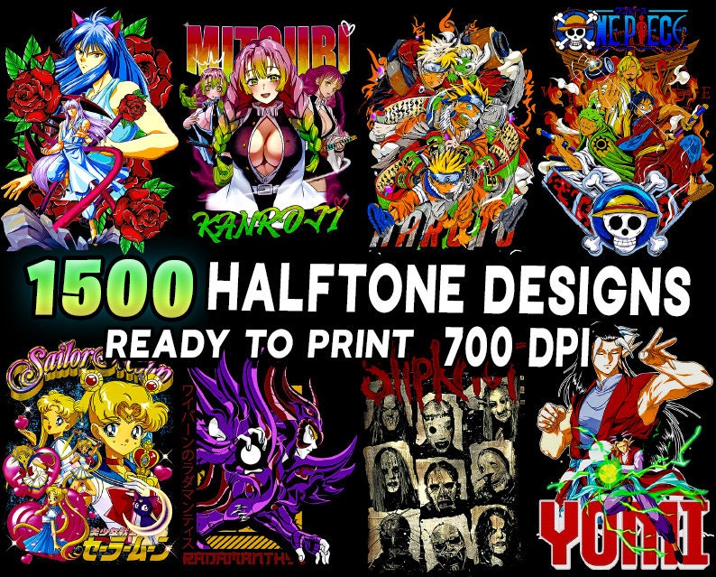 1500 Best Selling Halftone PNG T-shirt Designs Halftone Designs T-shirt ...