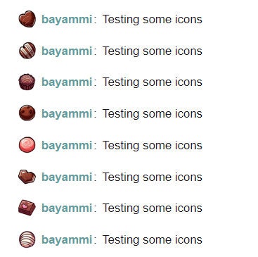 Cute Box of Chocolates Bonbon Twitch Sub/bit Badges 8pcs - Etsy