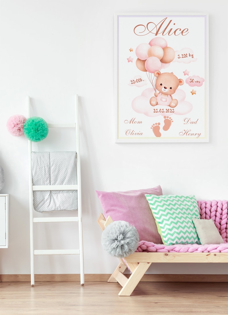 Personalized Baby Poster: Capture Cherished Memories With Custom ...