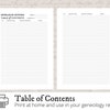 Ancestor Biography Pages Template A4 Size - Genealogy, Family History ...