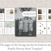 Family Tree Template A4 & Letter Size - Genealogy, Family History ...