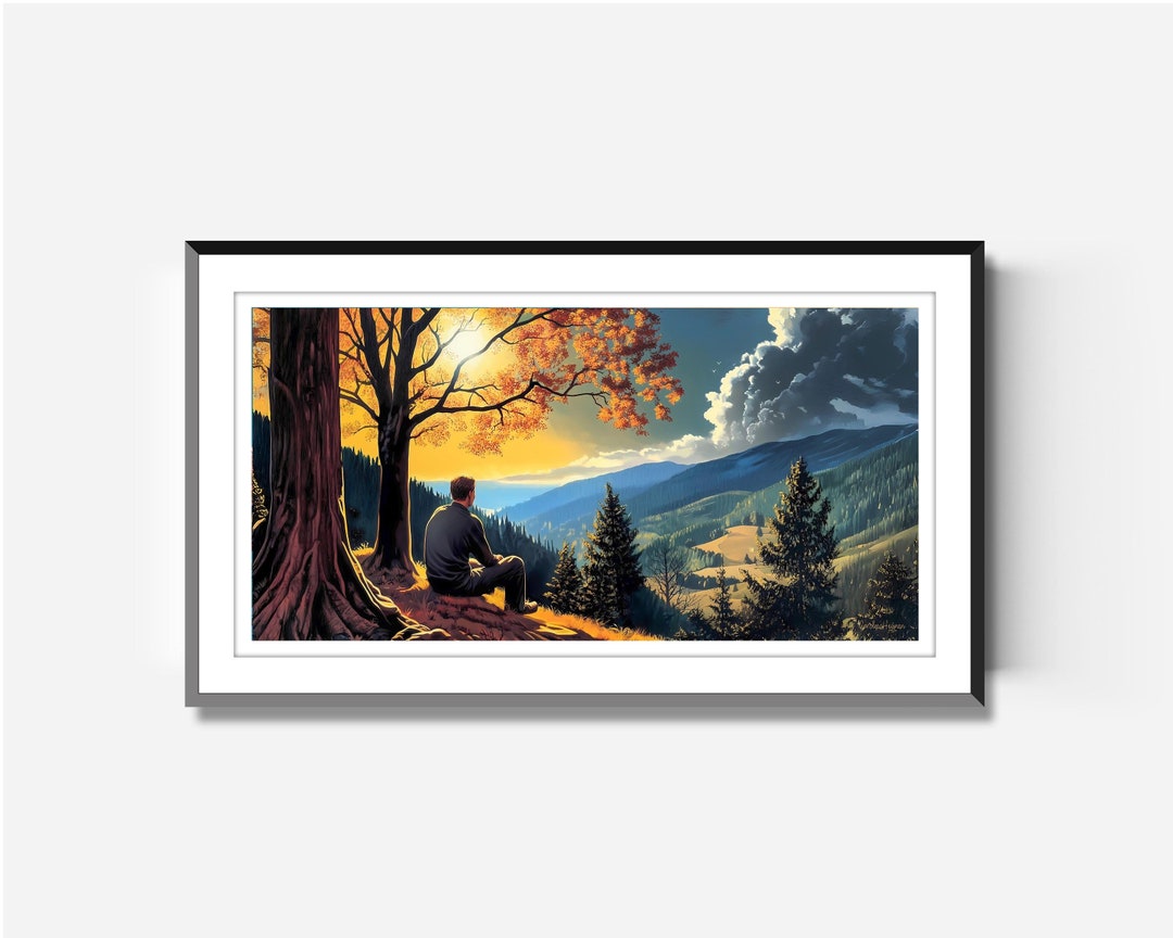 Idyllwild Hiking Art Print: San Jacinto Mountains (digital Download) - Etsy
