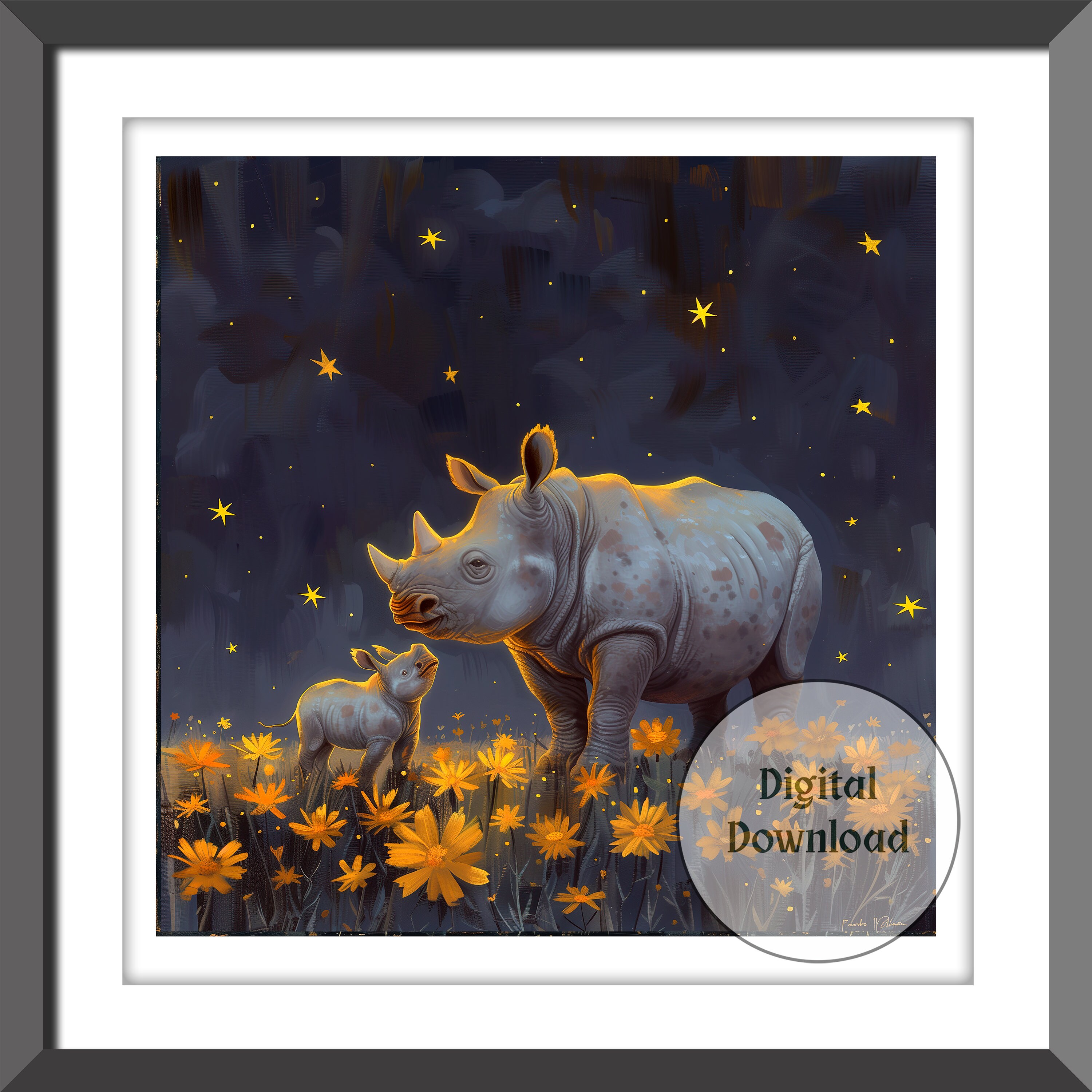 Zoo Nursery Set 1 Set of 6 Cute Animal Prints Safari Animals Nursery ...