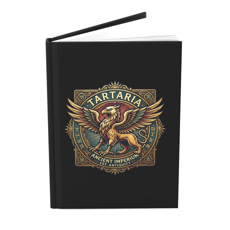 Tartaria Journal Ancient Imperium Notebook Griffin Emblem Hardcover ...