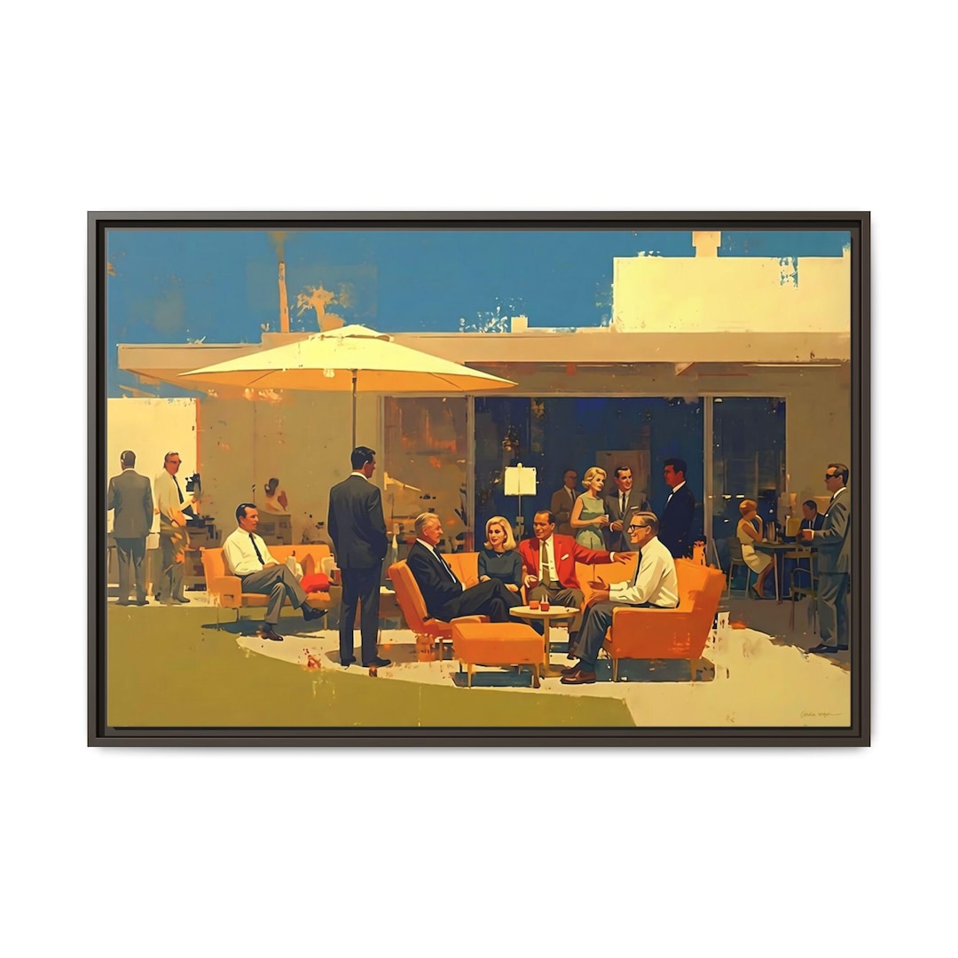 Industry Party – 1950s Palm Springs Old Hollywood Mid Century Modern ...