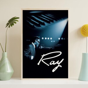 Ray Movie Poster Ray Charles Jamie Foxx, HD Canvas Poster Print ...