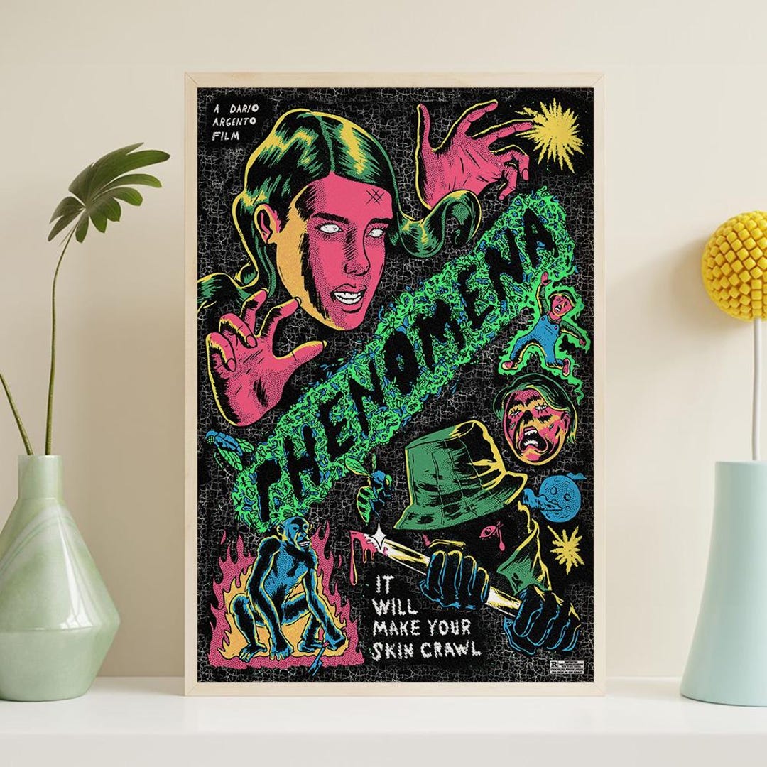 Phenomena Canvas Poster, HD Poster Print, Vintage Poster, Art ...