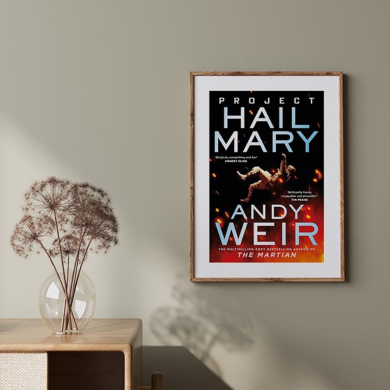 Project Hail Mary Movie Canvas Poster, HD Poster Print, Vintage Poster ...