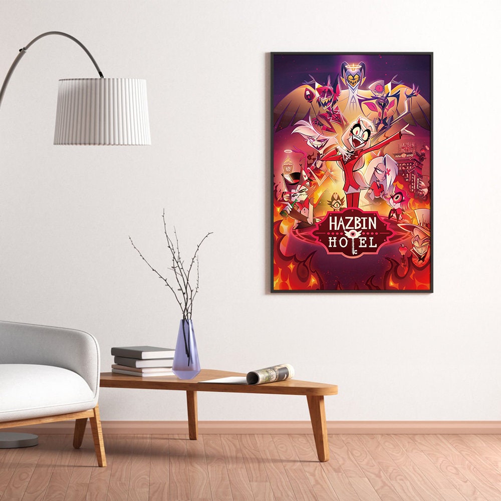 Hazbin Hotel Animation Canvas Poster, HD Poster Print, Vintage Poster ...