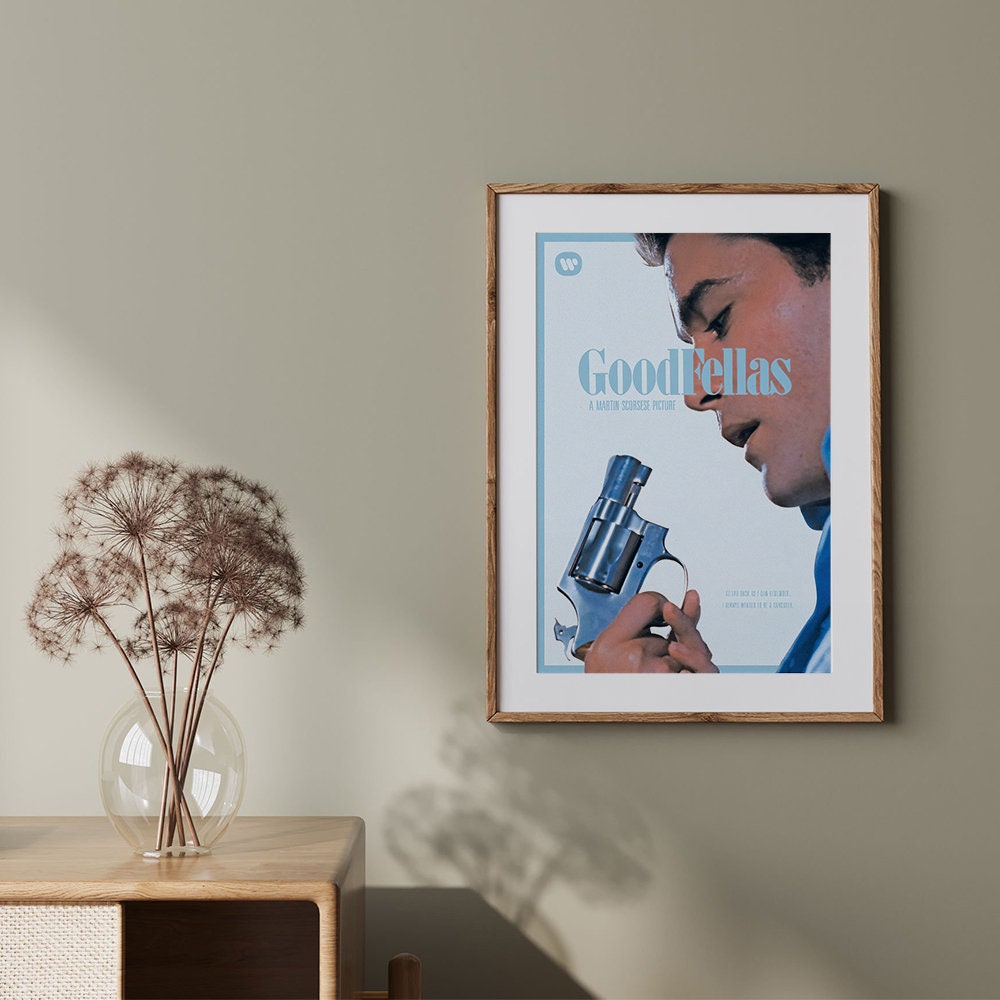 Goodfellas Poster Gangster Movie Canvas Poster, HD Poster Print ...