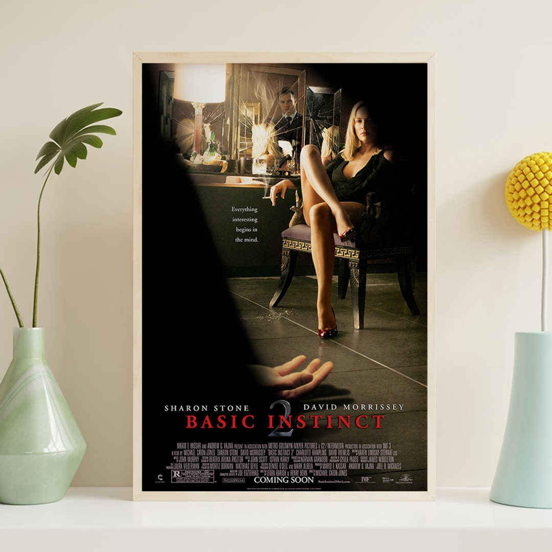 Basic Instinct 2 Sharon Stone Classic Movie Poster, HD Poster Print, Vintage Poster, Art ...