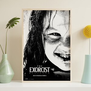 The Exorcist Believer Horror Movie Canvas Poster, HD Poster Print ...