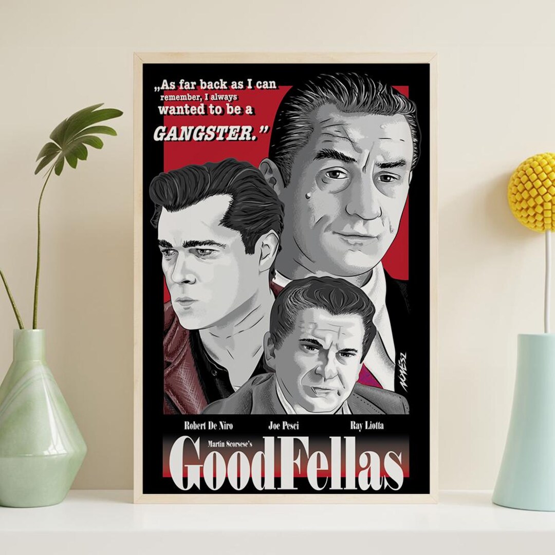 Goodfellas Poster Gangster Movie Canvas Poster, HD Poster Print ...
