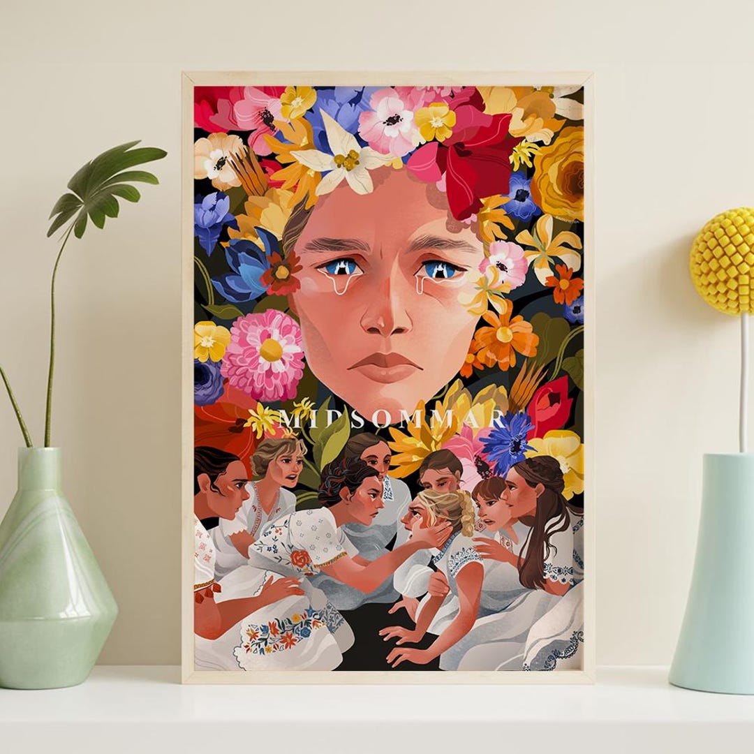 Midsommar Canvas Poster, HD Poster Print, Vintage Poster, Art ...