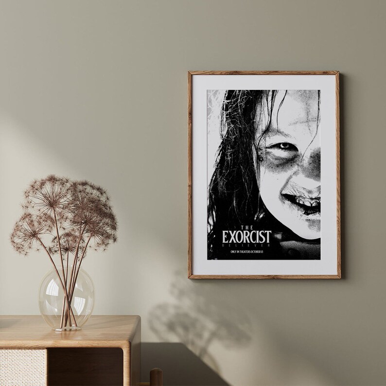 The Exorcist Believer Horror Movie Poster, HD Poster Print, Vintage ...
