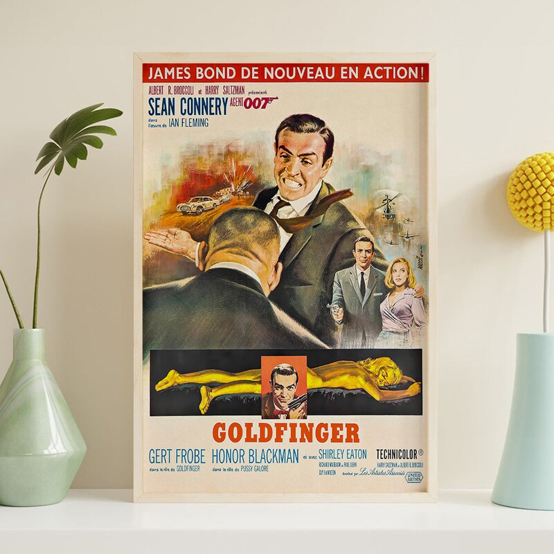 James Bond Poster - Etsy