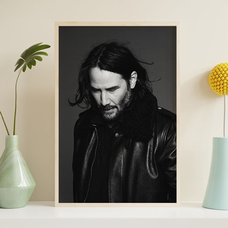 Keanu Reeves Actor Canvas Poster, HD Poster Print, Vintage Poster, Art ...