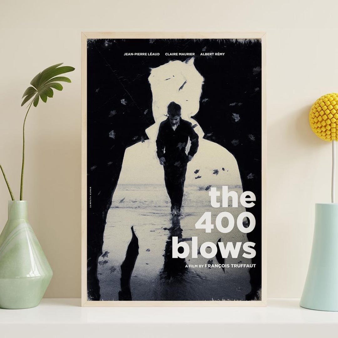 The 400 Blows Movie Canvas Poster, HD Poster Print, Vintage Poster, Art ...