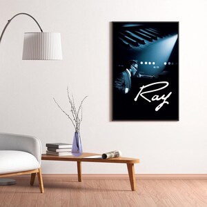 Ray Movie Poster Ray Charles Jamie Foxx, HD Canvas Poster Print ...