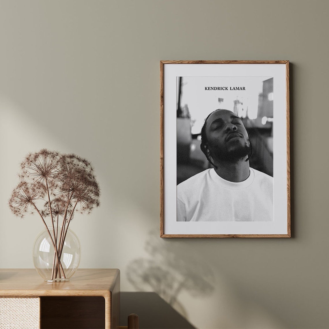 Kendrick Lamar Rapper Canvas Poster, HD Poster Print, Vintage Poster ...