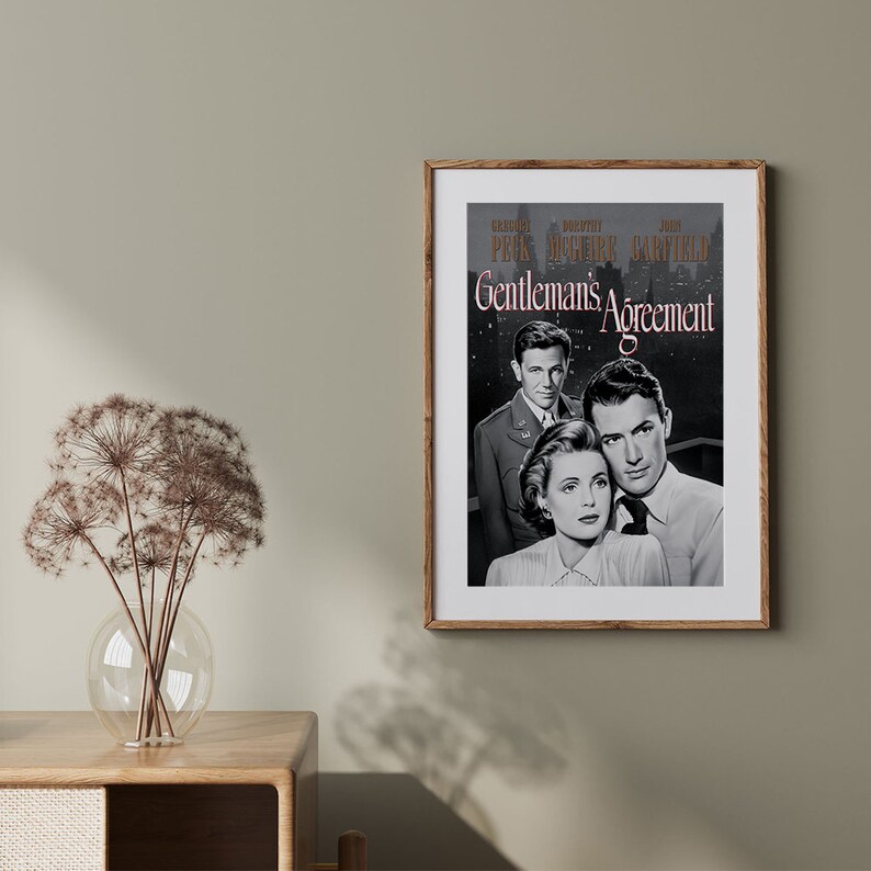 Gentleman's Agreement Classic Movie Photo Paper Poster, HD Poster Print ...