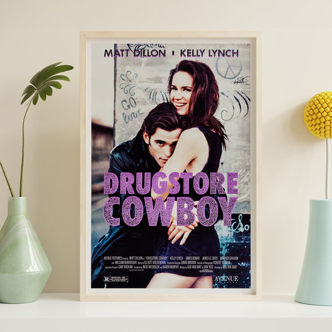 Drugstore Cowboy Classic Movie Canvas Poster, HD Poster Print, Vintage ...
