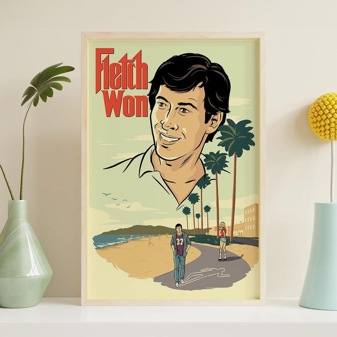 Fletch Won Movie Canvas Poster, HD Poster Print, Vintage Poster, Art ...