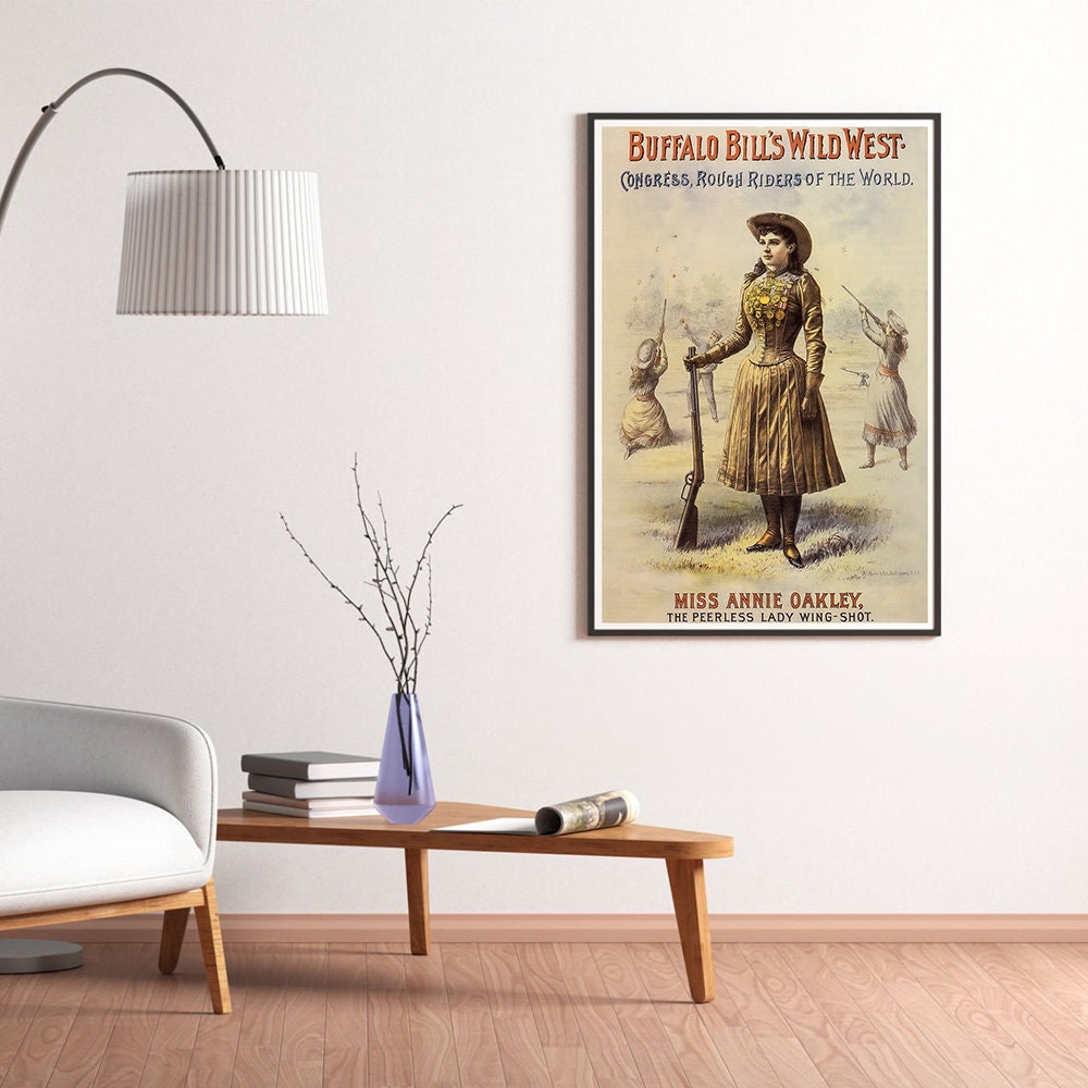 Annie Oakley Photos and Art of the Famous Icon of the Old West Canvas ...
