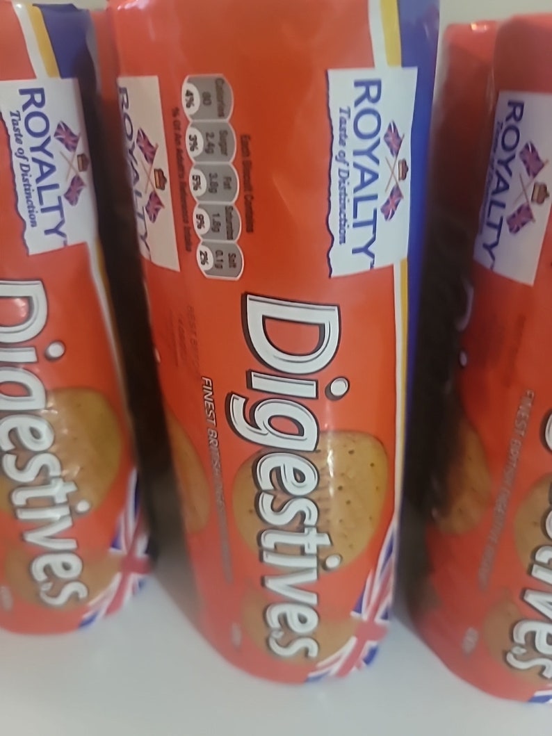 Royalty Digestive Biscuits - 3 Packs (400g) - Etsy