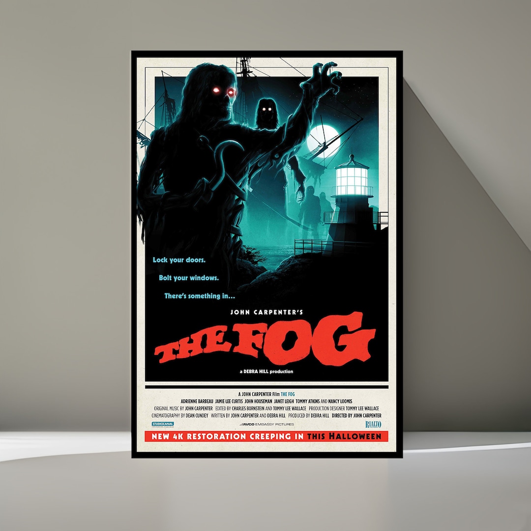 The Fog Movie Poster, Room Decor, Home Decor, Wall Print, Art Poster ...