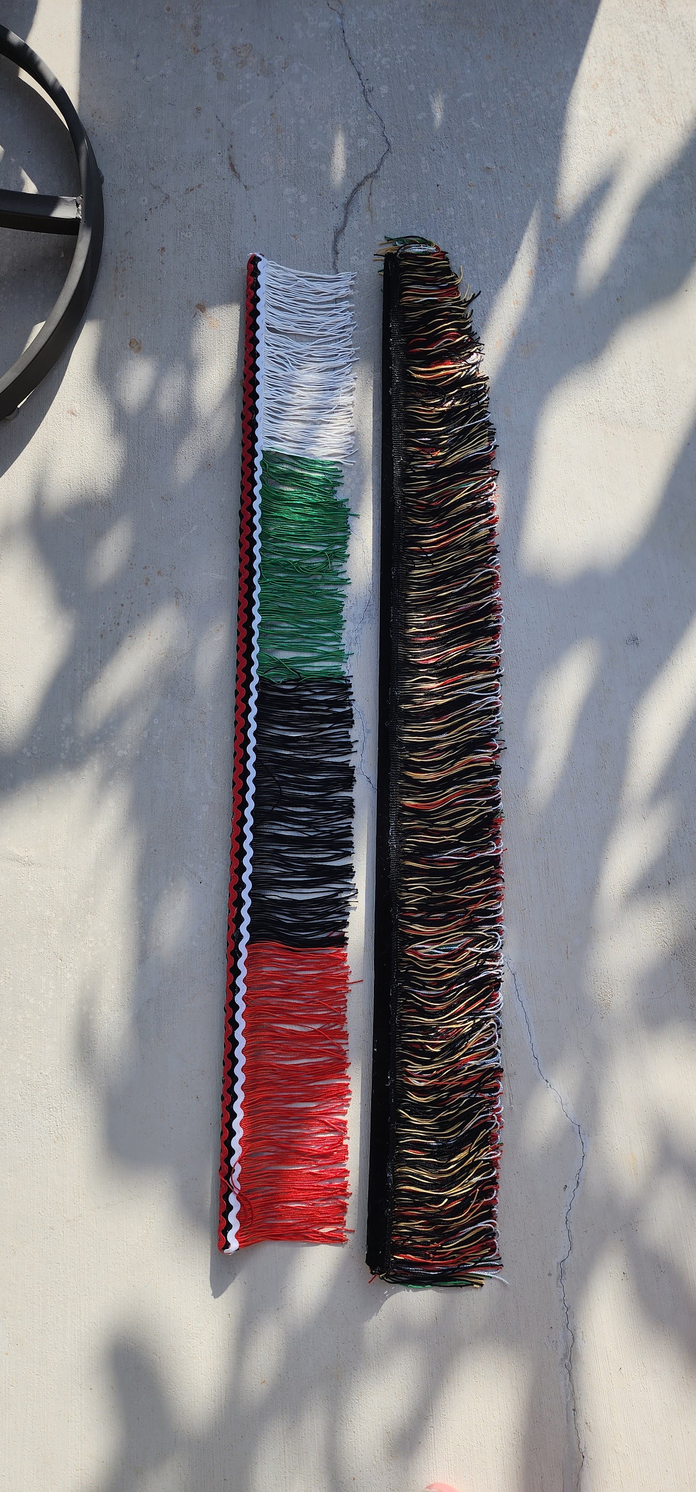 Fringed Palestine Flag Dancing Sticks: Arab Wedding Decor, Set of 2 - Etsy