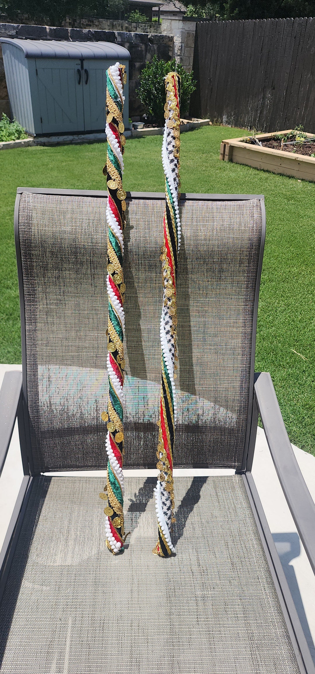 Arabic Wedding/ Engagement Dancing Stick Set of 2, 36 Long - Etsy