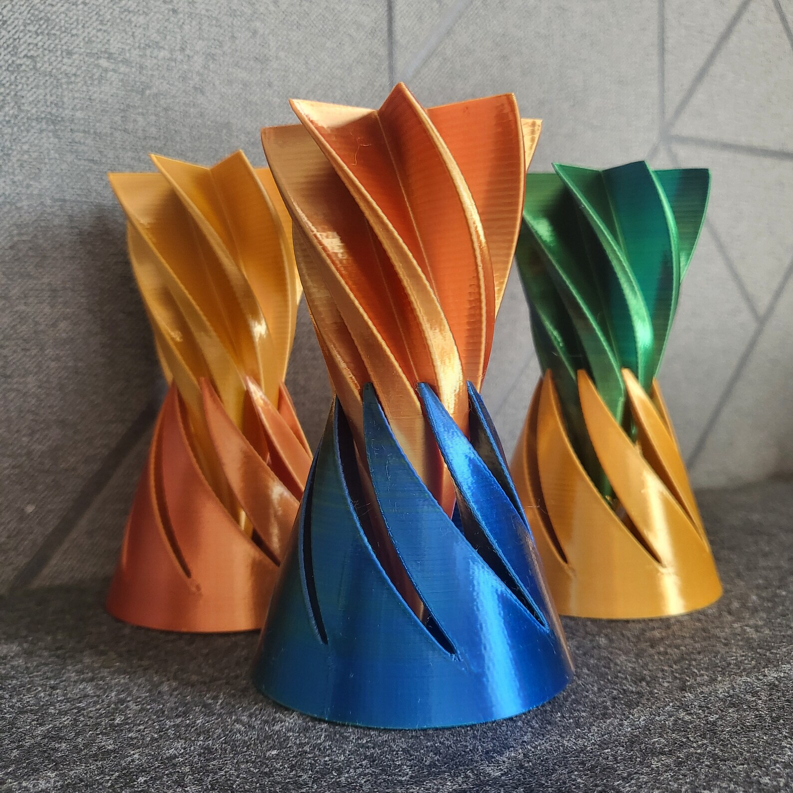 3d Printed Spiral Endless Cone Infinity Spiral Fidget Toy Infinite ...