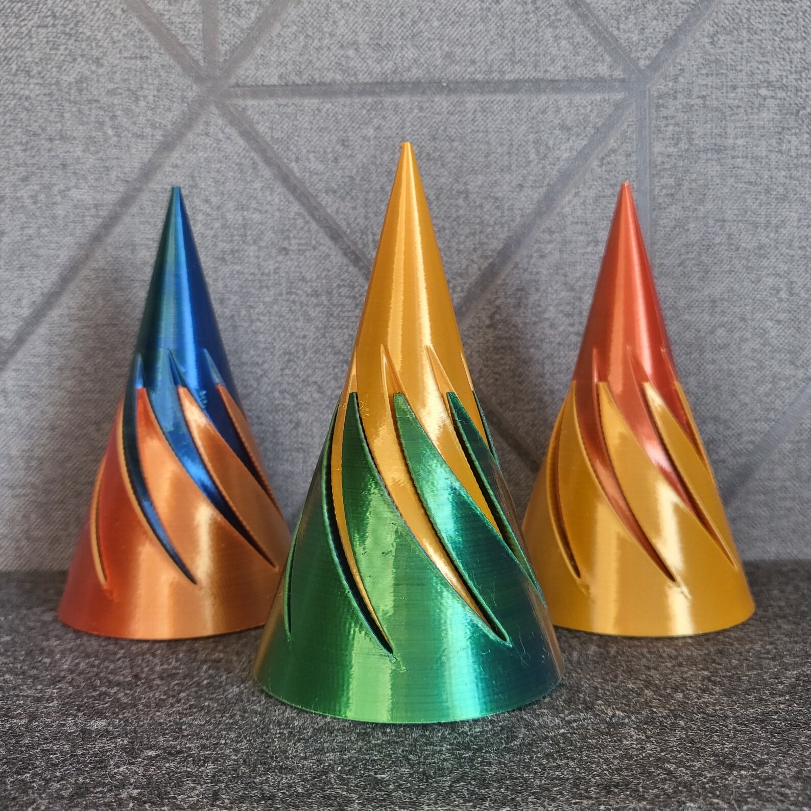 3d Printed Spiral Endless Cone Infinity Spiral Fidget Toy Infinite ...